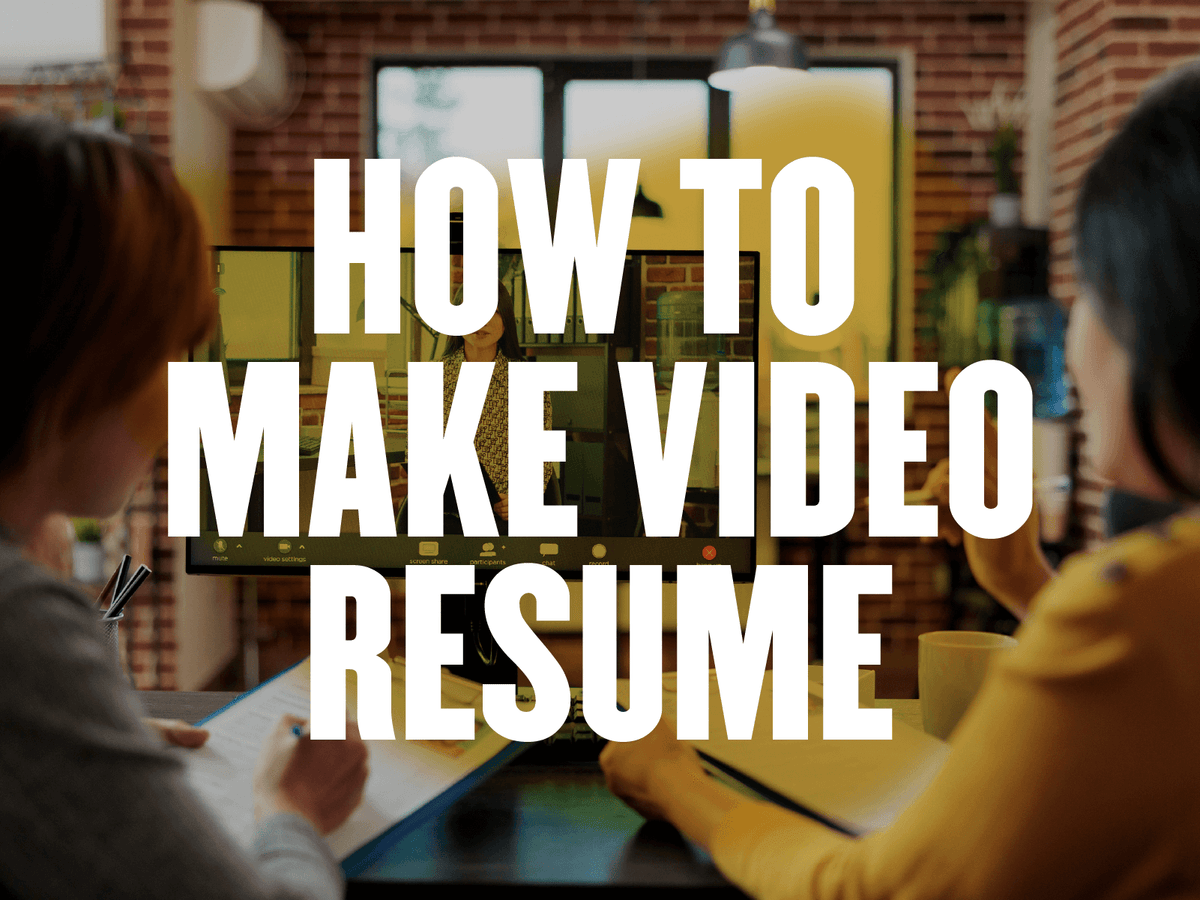 Easy steps for preparing a video Resume – Nestria